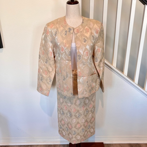 Koret | Jackets & Coats | Beautiful Vintage Koret 3 Piece Shimmery Gold ...